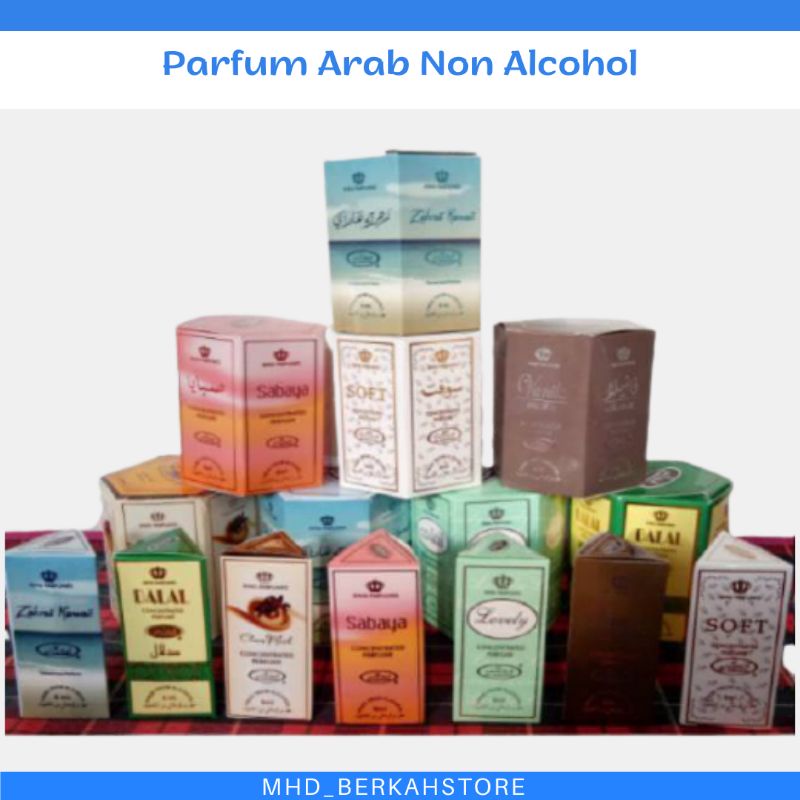 Jual [28varian] Parfum minyak wangi Ar Rehan mirip Ar Rehab non Alkohol ...
