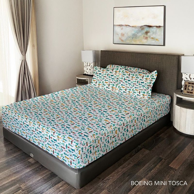 Jual Sprei King Rabbit - Boeing Mini Tosca | Shopee Indonesia