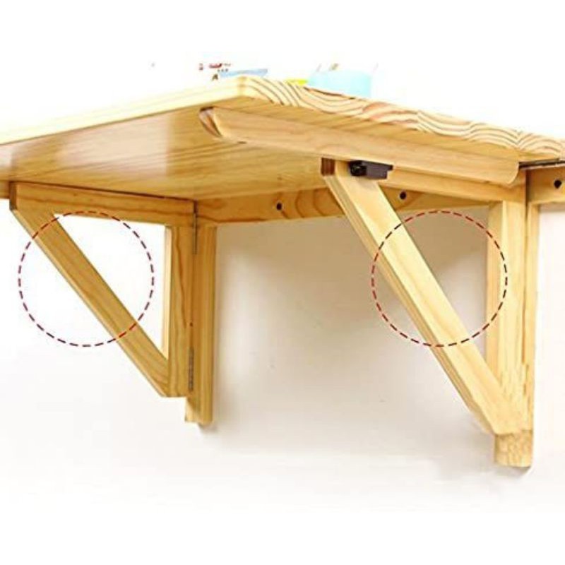 Jual JB-11 Meja Lipat Dinding Kayu Jati Belanda / Meja Laptop Meja ...