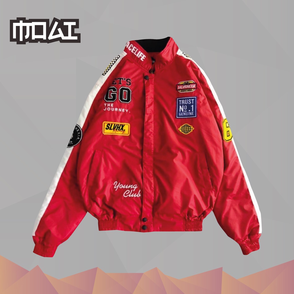 Jual JACKET NASCAR SALVIOHEXIA ORIGINAL MERAH - Jaket Pria Jaket Bomber ...
