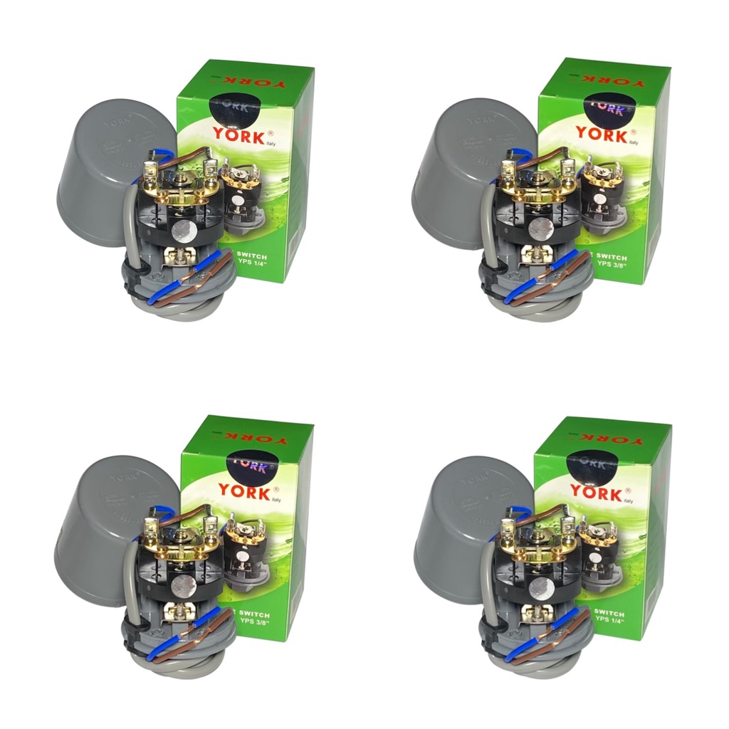 Jual YORK YPS 1/4” 3/8” Otomatis Pompa Air (Pressure Switch) | Shopee ...