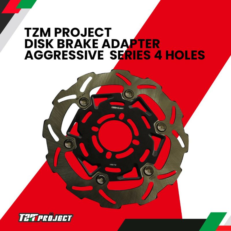 Jual TZM Project Adapter Plus Diskbrake Aggressive Series Honda Baut 4 ...