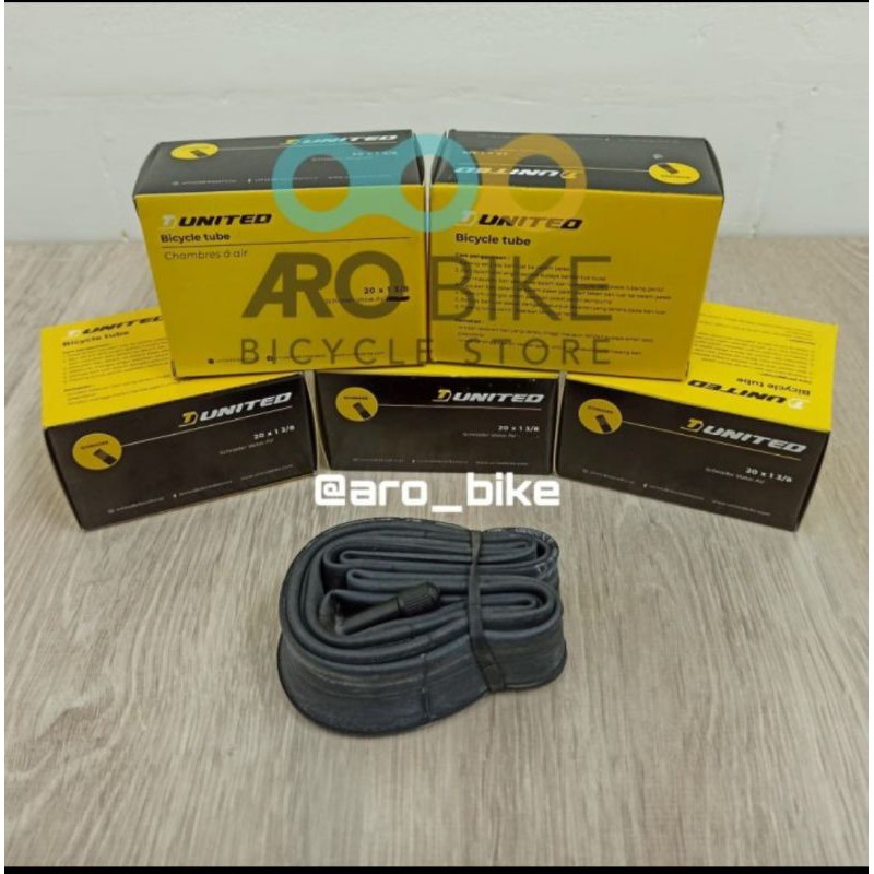 Jual Ban dalam sepeda 20 x 1 3/8 United AV Schrader valve - pentil 30 mm dan 48 mm | Shopee ...
