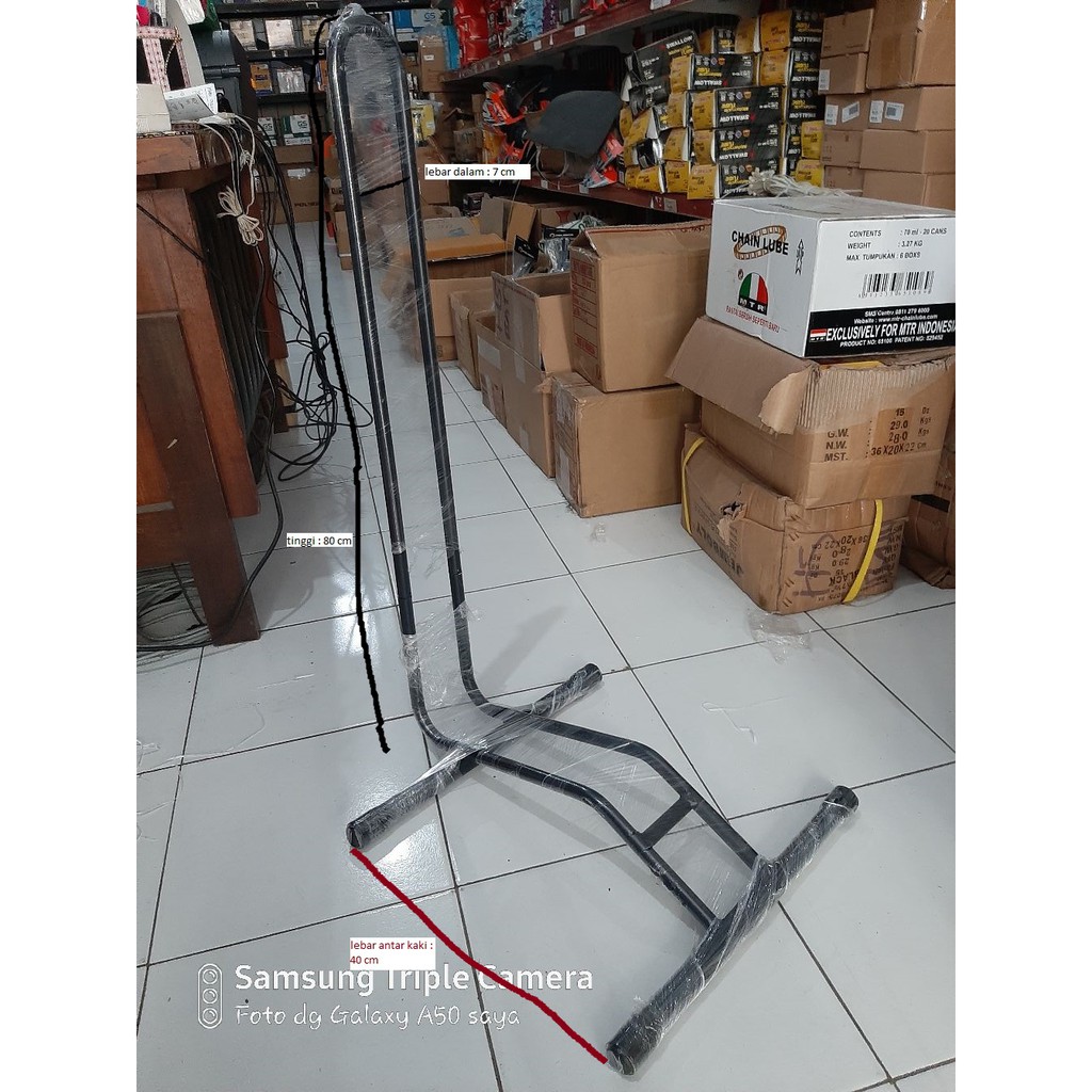 Jual STANDAR L / PEDOK L / PADDOCK L BESI SEPEDA LIPAT MINION MINI VELO ...