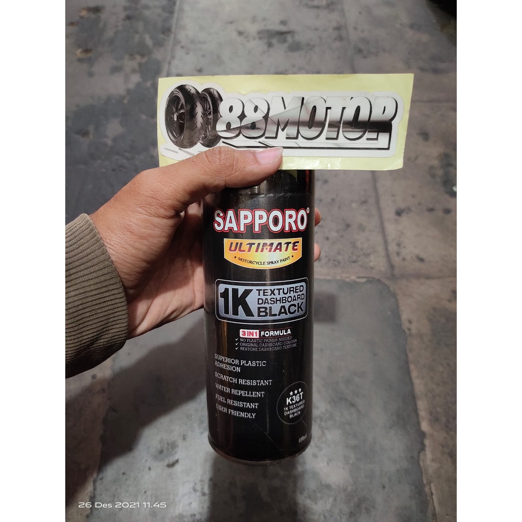 Jual Sapporo Ultimate 1K K36T Textured DashBoard Black | Shopee Indonesia