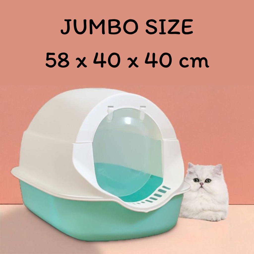 Jual Toilet Kucing Ukuran Jumbo Litter Box Kucing ukuran Jumbo Besar ...