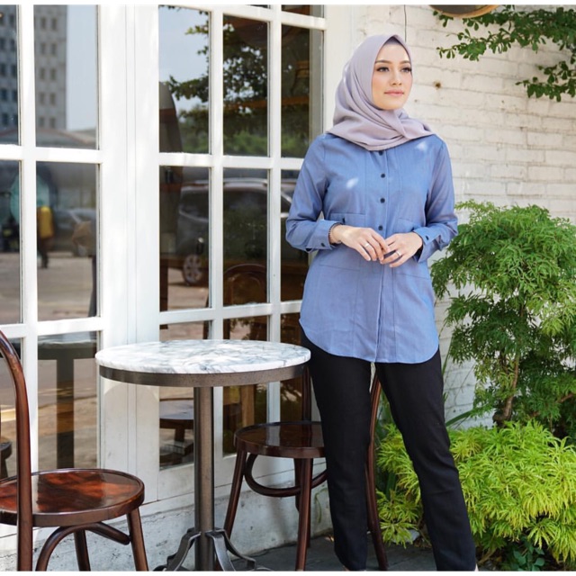 Jual MEGA DENIM SHIRT HL | Shopee Indonesia