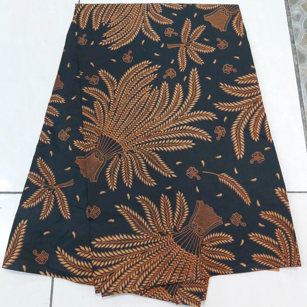 Jual Kain Jarik Batik SOLO motif sogan padi se ikat | Shopee Indonesia