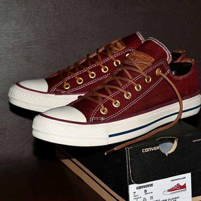 Jual REAL PICT - sepatu converse_70s all star merah maroon premium ...