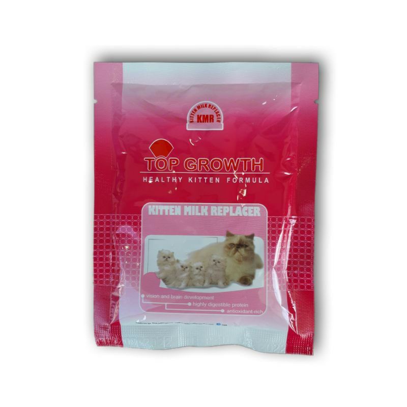 Jual Top growth kitten milk replacer / susu anak kucing sachet | Shopee ...