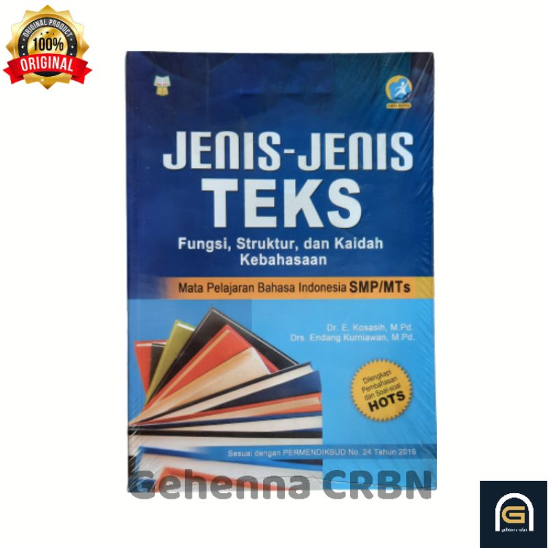 Jual Jenis-jenis Teks Fungsi, Struktur, dan Kaidah Kebahasaan Untuk SMP ...