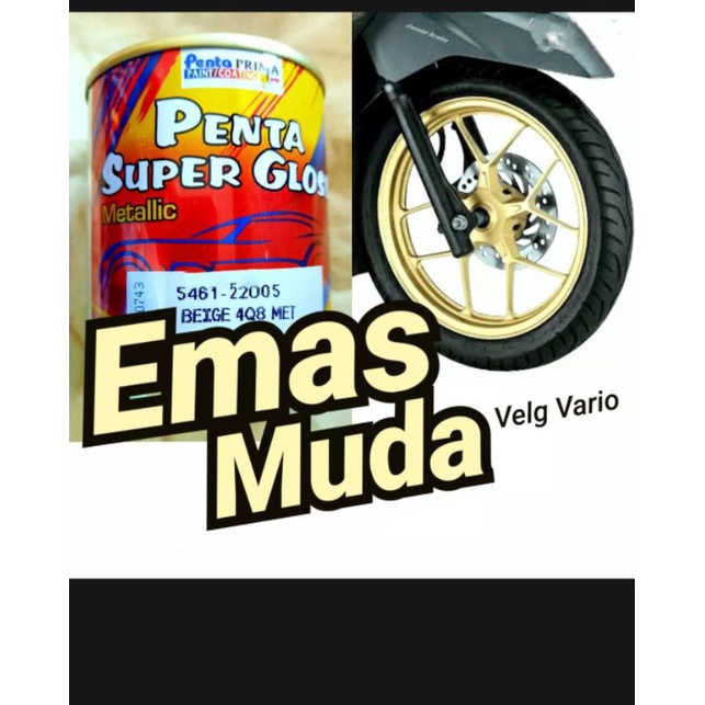 Jual Cat Penta Super Gloss Beige 4Q8 Met 200ml Emas Muda / Coklat Muda ...