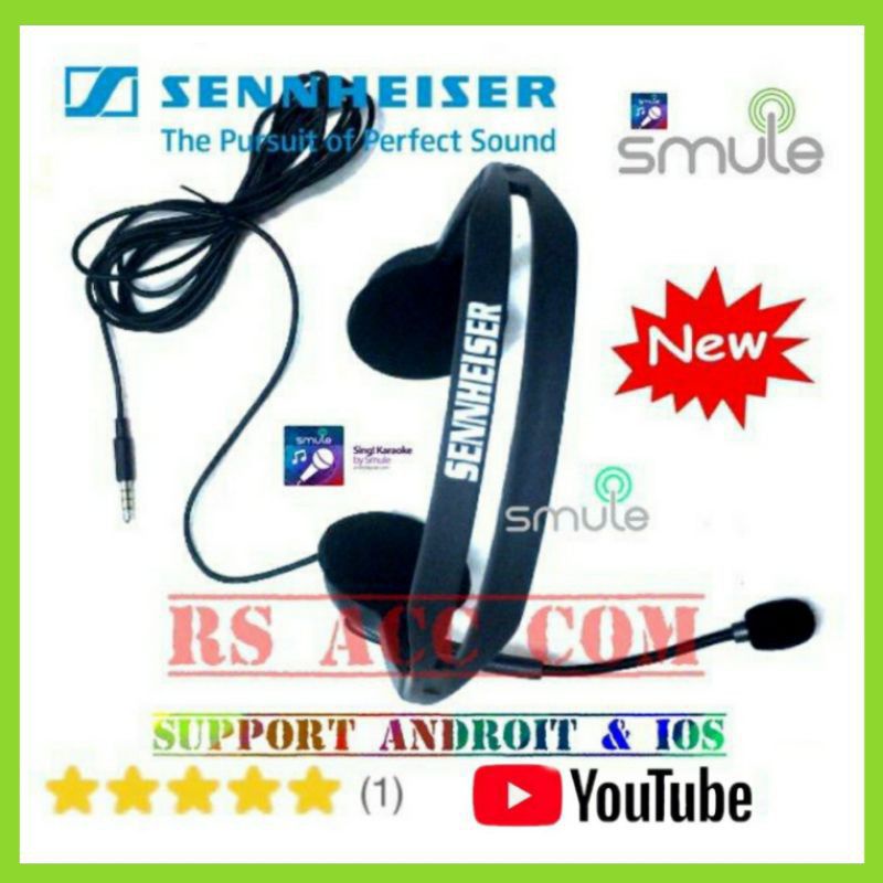 Jual Mic Earphone Headset Khusus Karaoke Di Hp Android Smule Youtube ...