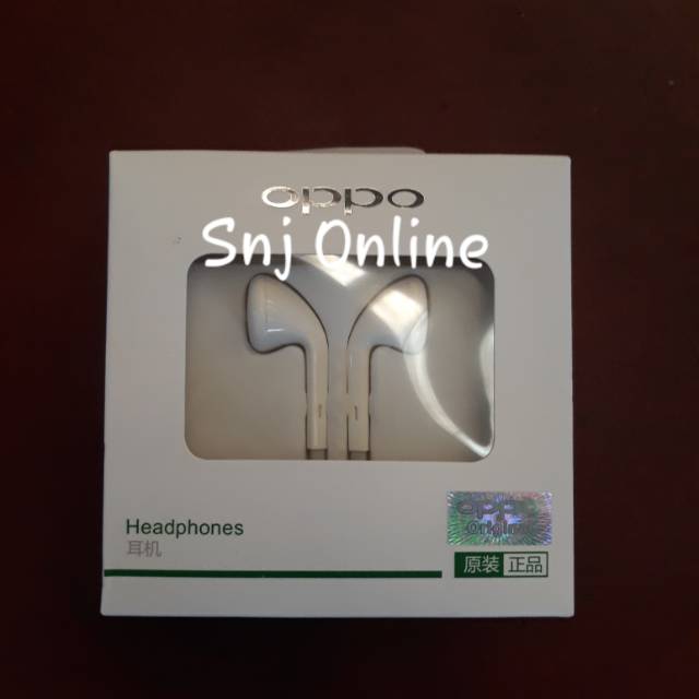 Jual Hansfree Headset OPPO A39 A37 dan lain lain warna putih ORIGINAL ...