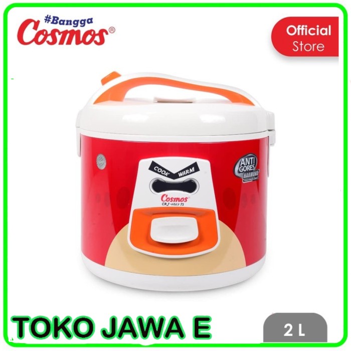 Jual RICE COOKER COSMOS HARMOND ANTI GORES CRJ 6023N - Kapasitas 2 ...