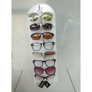 Jual Rak kacamata display kaca mata tempat kacamata isi 8 | Shopee ...