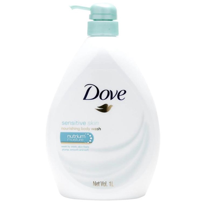 Jual Sabun Mandi Dove Sensitive Skin Body Wash (1L) | Shopee Indonesia