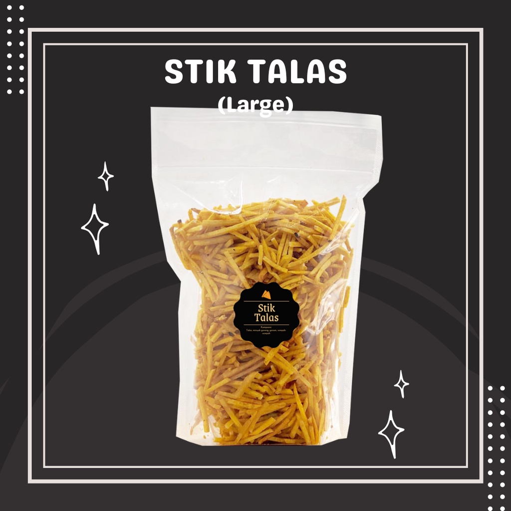 Jual Stik Stick Talas Original Snack Kiloan (L) 330gr Camilan Cemilan ...