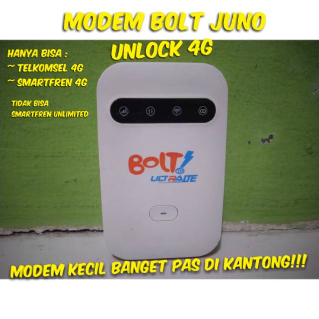 Jual Modem Bolt Juno Unlock 4G | Shopee Indonesia