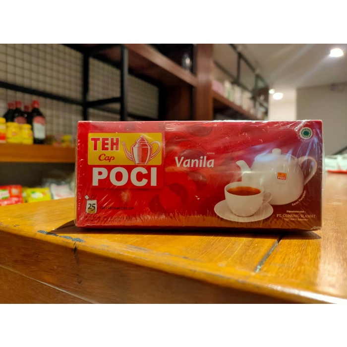 Jual TEH POCI VANILLA | TEH POCI VANILLA CELUP | ORIGINAL 100% | Shopee ...