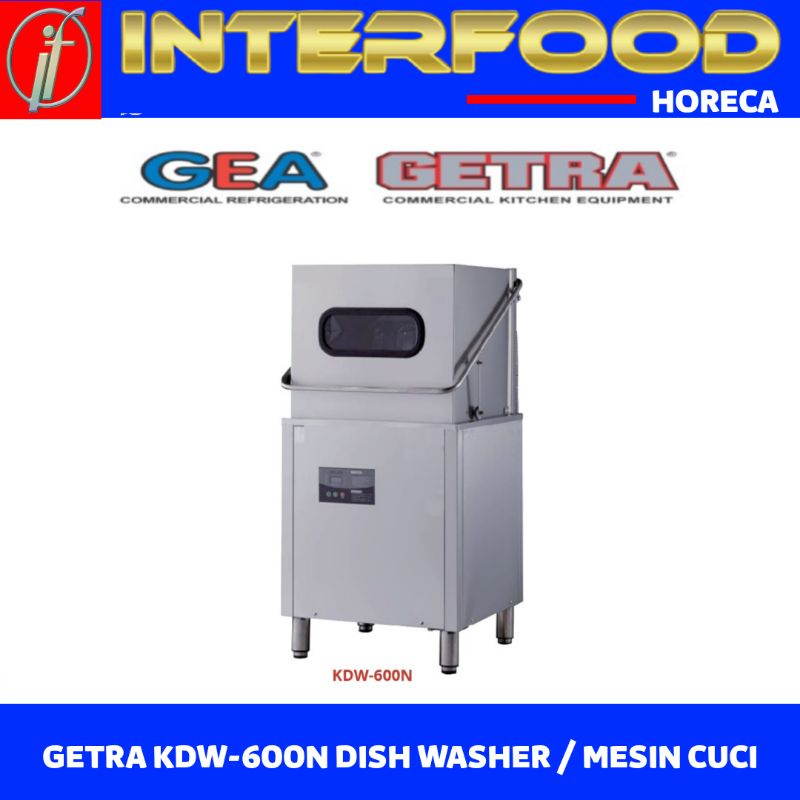 Jual GETRA KDW-600N DISH WASHER / MESIN CUCI PIRING RESTO | Shopee ...
