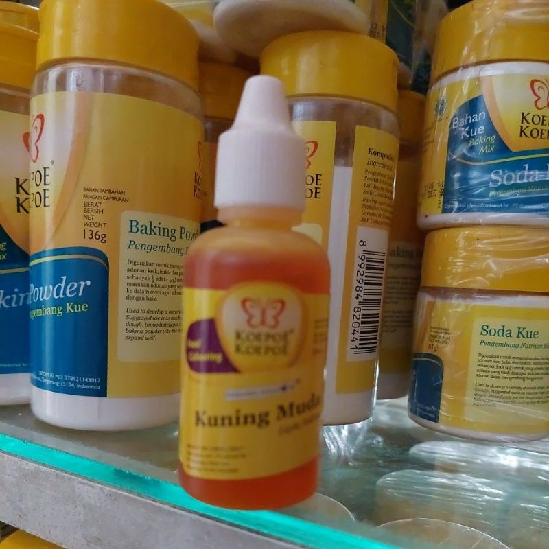 Jual PEWARNA KUNING MUDA 30ML | Shopee Indonesia