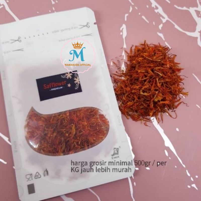 Jual PREMIUM - TEH BUNGA SAFFLOWER 10gr | Shopee Indonesia