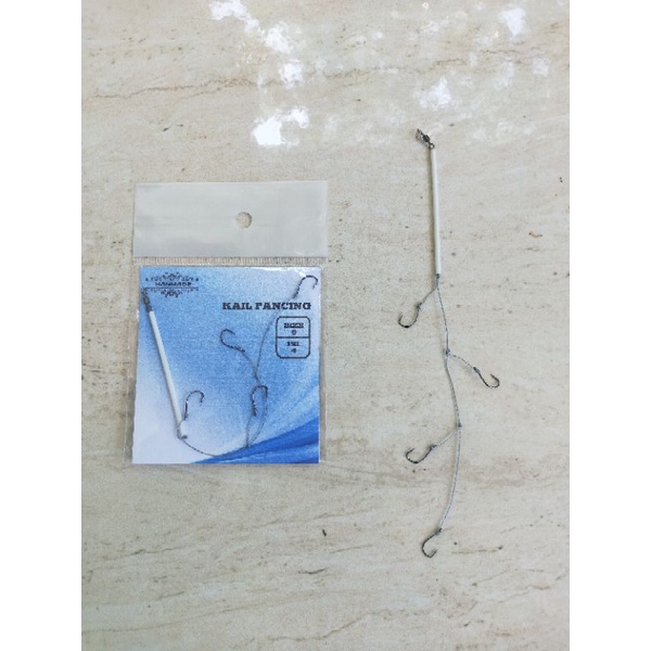 Jual Rangkaian kail lumut size 6 ( 4 kail ) | Shopee Indonesia