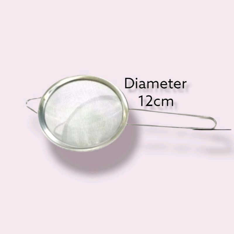 Jual Saringan Teh Saringan Gula Bahan stenlis steel 3 ukuran | Shopee ...