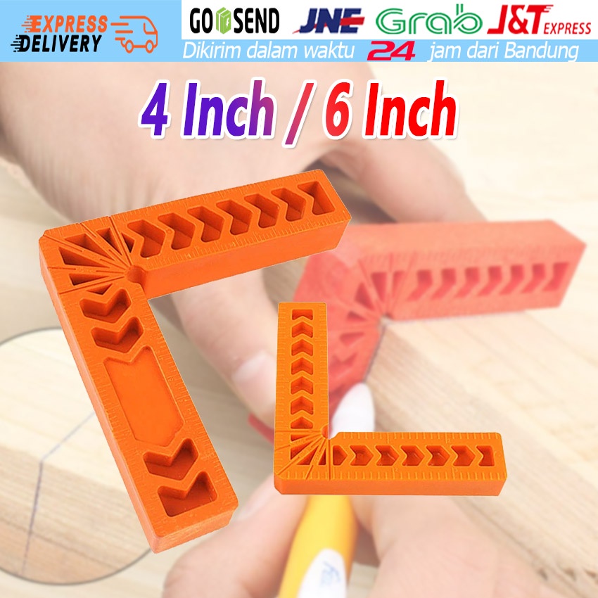 Jual Clamp Sudut L Clamping Square 4/6 inch Square Angle Block / Siku ...