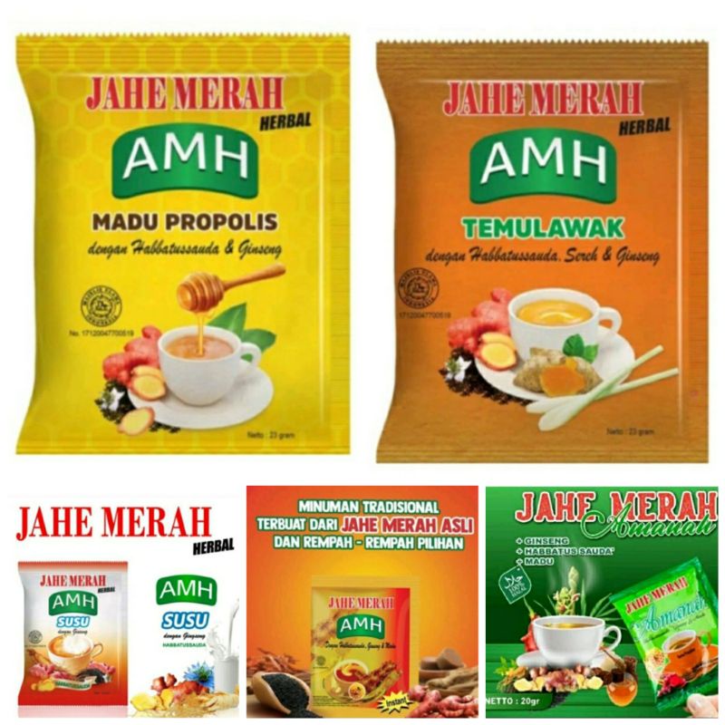 Jual Jahe Merah Super Amanah AMH/Jahe Susu/Jahe Madu Propolis/Jahe ...