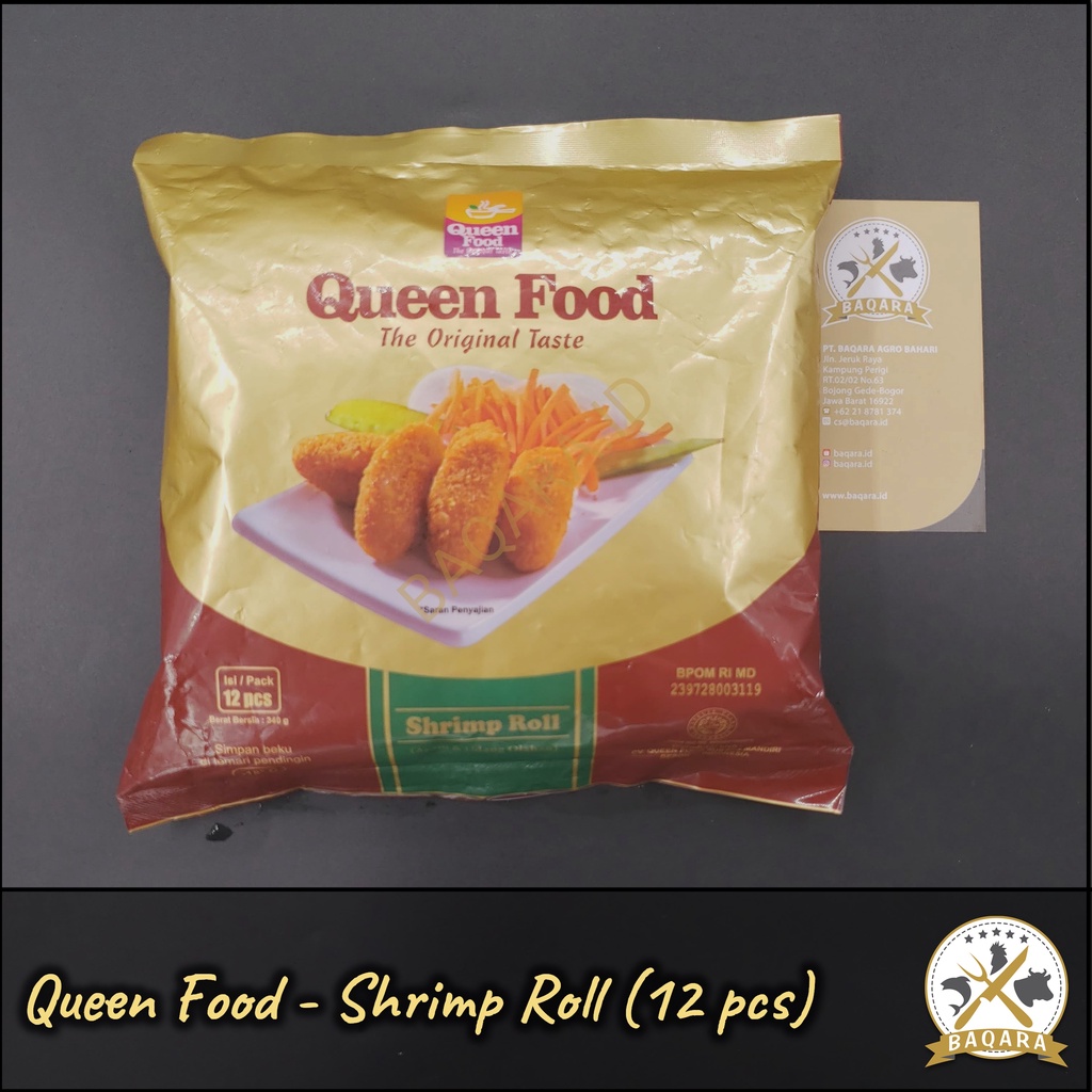 Jual Queen Food - Shrimp Roll (12pcs) | Shopee Indonesia
