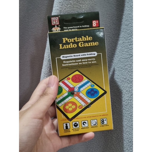 Jual Portable Ludo Mini Board Game (Ludo Portable Mini) | Shopee Indonesia