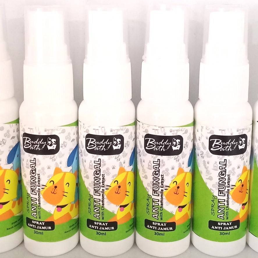 Jual Buddy Bath Spray Anti Fungal 30ml Obat Jamur Semprot - Spray Jamur ...