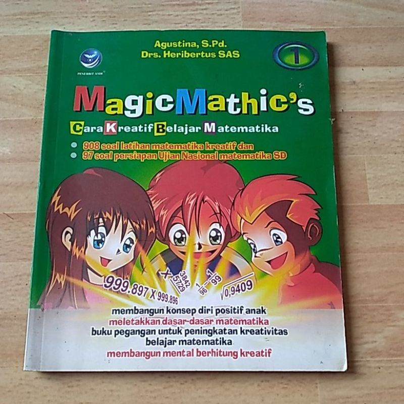 Jual MAGIC MATHIC'S SD KELAS 1 (CARA KREATIF BELAJAR MATEMATIKA ...