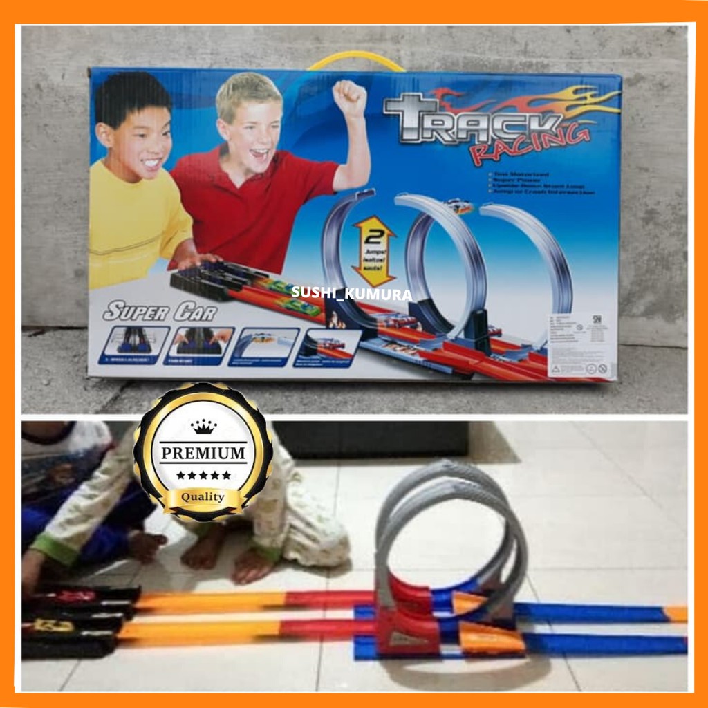 Jual PROMO!! MAINAN ANAK COWOK REL JALAN 2 JALUR MOBIL MOBILAN ...