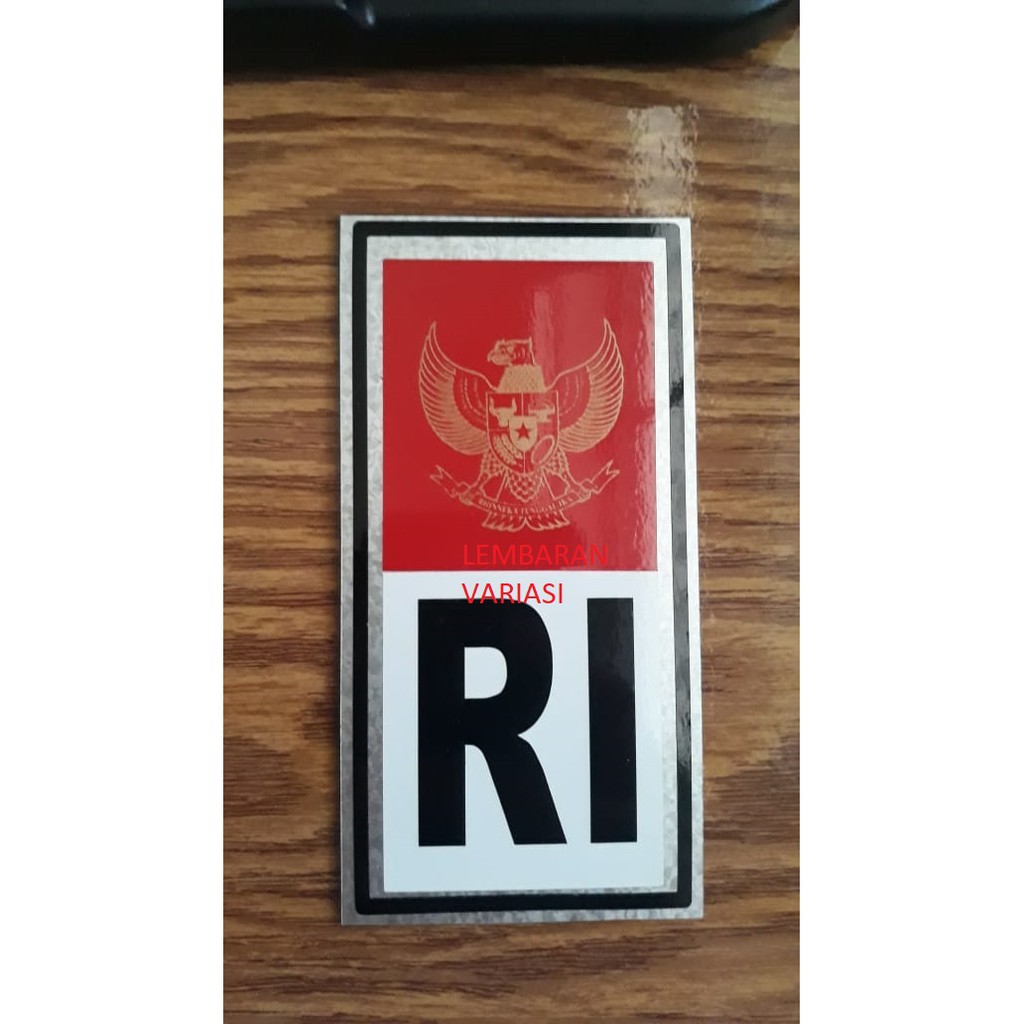 Jual Emblem Logo RI Besar 6x12 cm | Shopee Indonesia