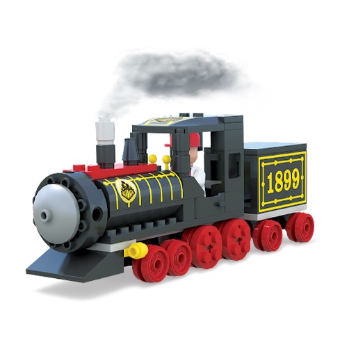 Jual EMCO Brix Steam Locomotive Train - Mainan Lego Brick / Blok Kereta ...