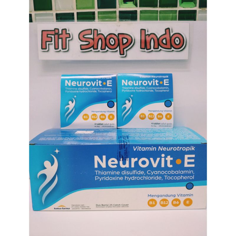 Jual Neurovit E 4 Tablet | Shopee Indonesia