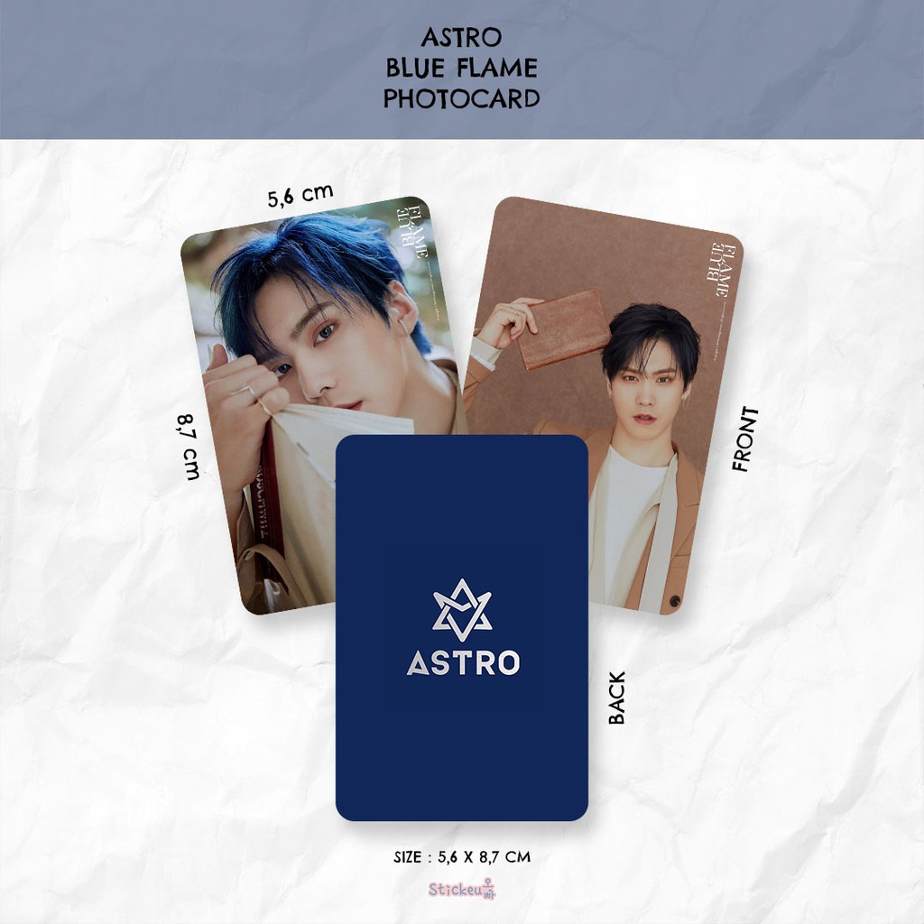 Jual Photocard Astro Blue Flame | Shopee Indonesia