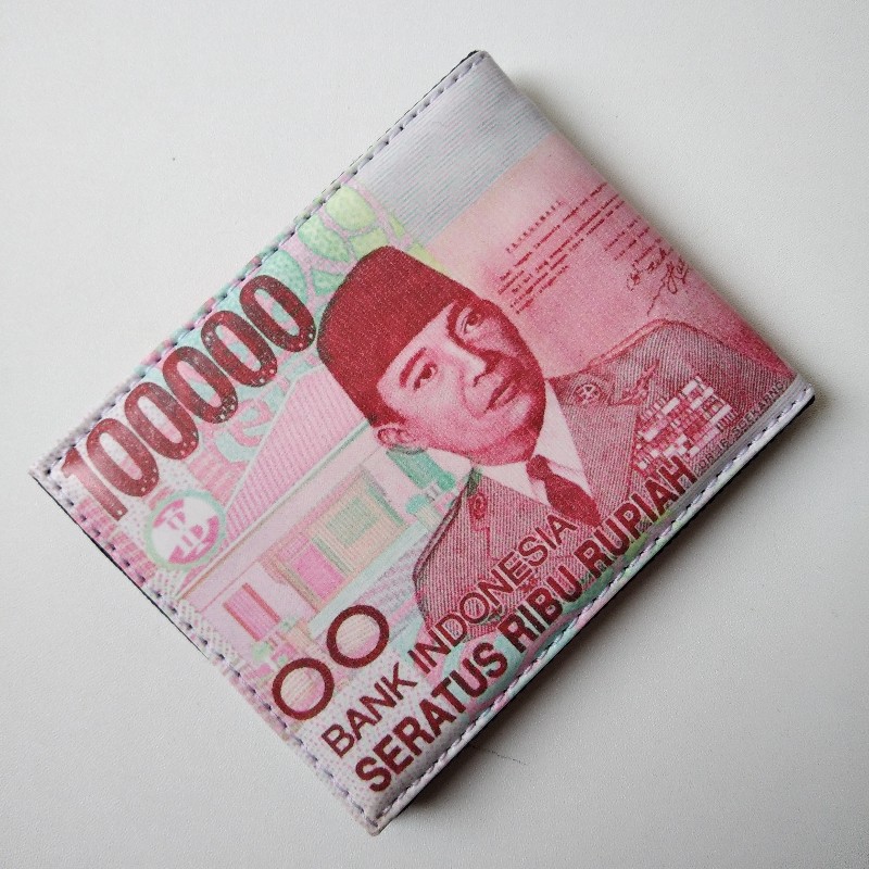 Jual 4.4 Gratis Ongkir Setiap Hari!! Dompet Pria Gambar Uang GU100 ...