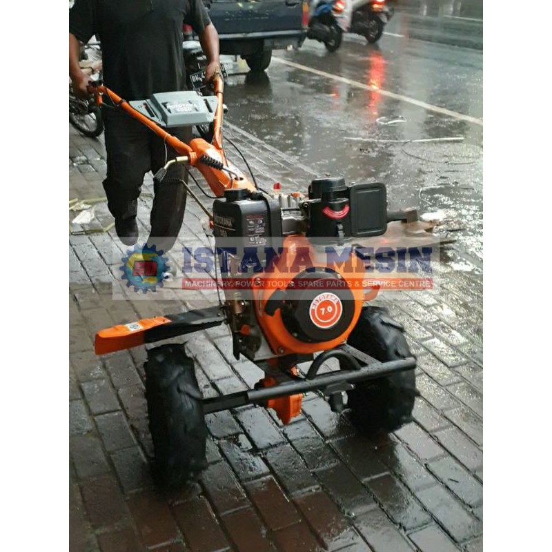 Jual MESIN BAJAK MINI TRAKTOR TANGAN MINI DIESEL CULTIVATOR MTYM 1050 ...