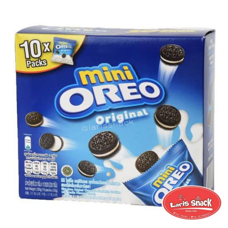 Jual Mini Oreo Biskuit All Variant 20.4gr | Shopee Indonesia