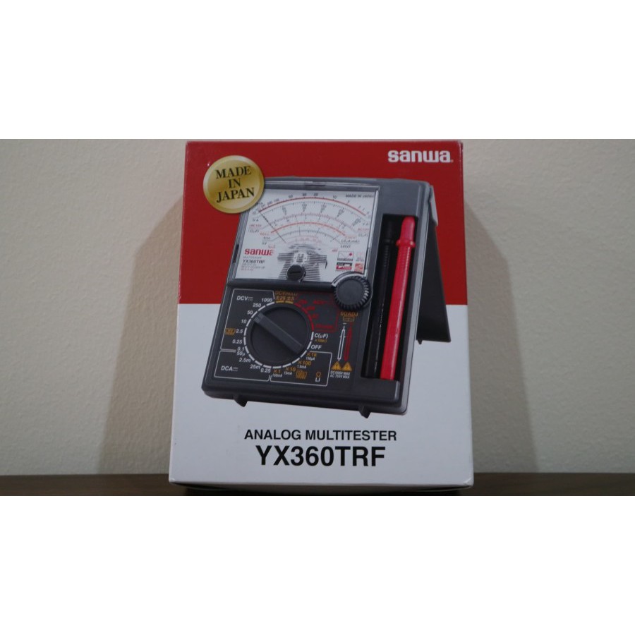 Jual Sanwa Analog Multitester YX360TRF Made in Japan - Alat Ukur ...