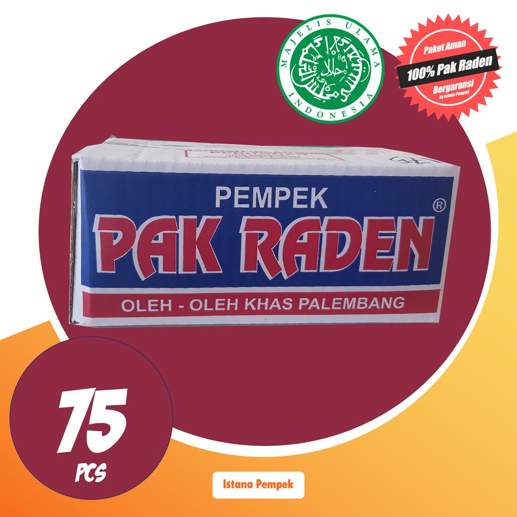 Jual Pempek Pak Raden Isi 75pcs | Shopee Indonesia