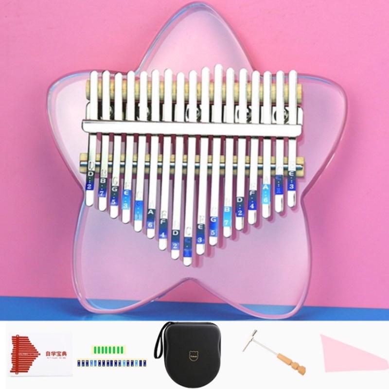 Jual Kalimba 17 Kunci akrilik Alat Musik Piano Jari piano jempol - Alat ...