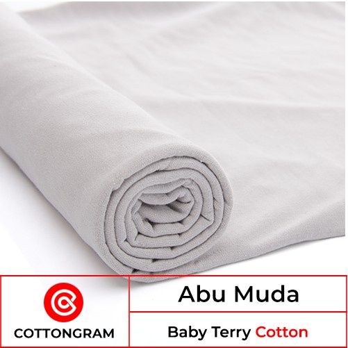 Jual COTTONGRAM Kain Babyterry Bahan Katun 100% Bahan Sweater dan ...