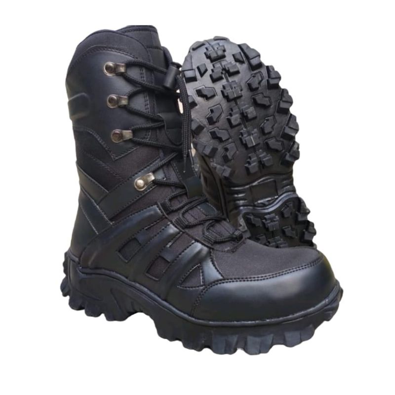 Jual Sepatu pdl tactikal Qutdoor boots safety coboy baiker | Shopee ...