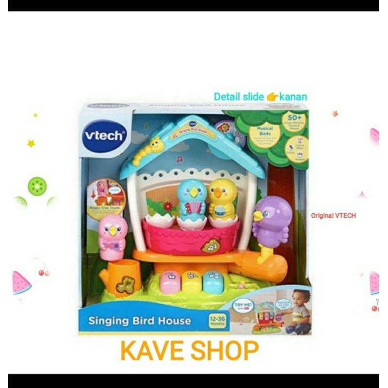 Jual VTECH Singing Bird House - Original VTECH (12-36Months) | Shopee ...