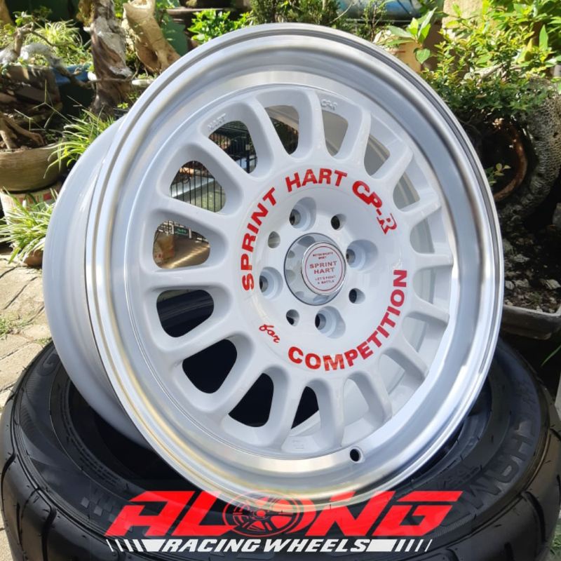 Jual VELG REPL SPRINT HART CP-R for COMPETITION R15 WHITE - SUPER COPY ...